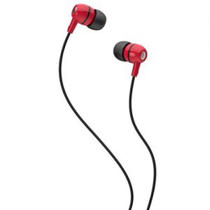 Genuine Skullcandy 2XL In-Ear Spoke Headphones Red - Deal Mania UK