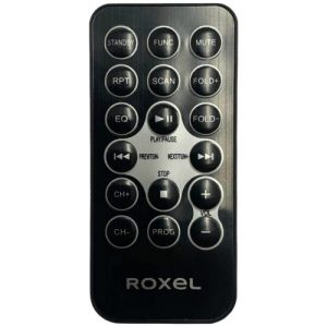 Remote Control For Roxel RCD S70BT Portable Boombox CD Player with ...